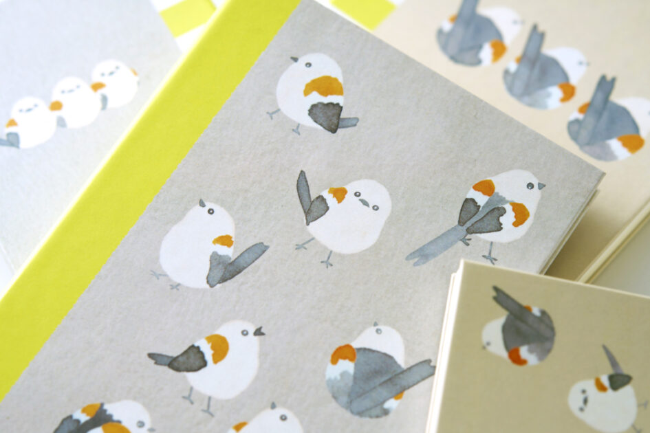 [商品PR]おかげさまで好調！ boocoの推しの子 北海道のもりシリーズ「シマエナガ」 | booco | 北海道の製本会社が作った文房具（ボッコ）